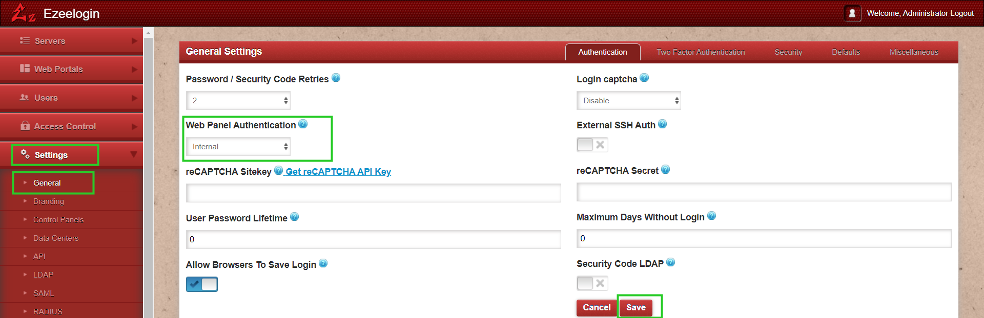 Could Not Authenticate With Any LDAP Server