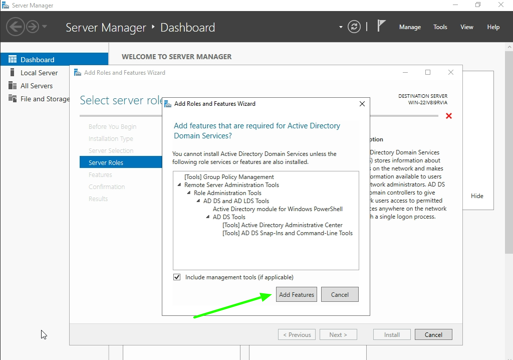 Install and Setup Active Directory