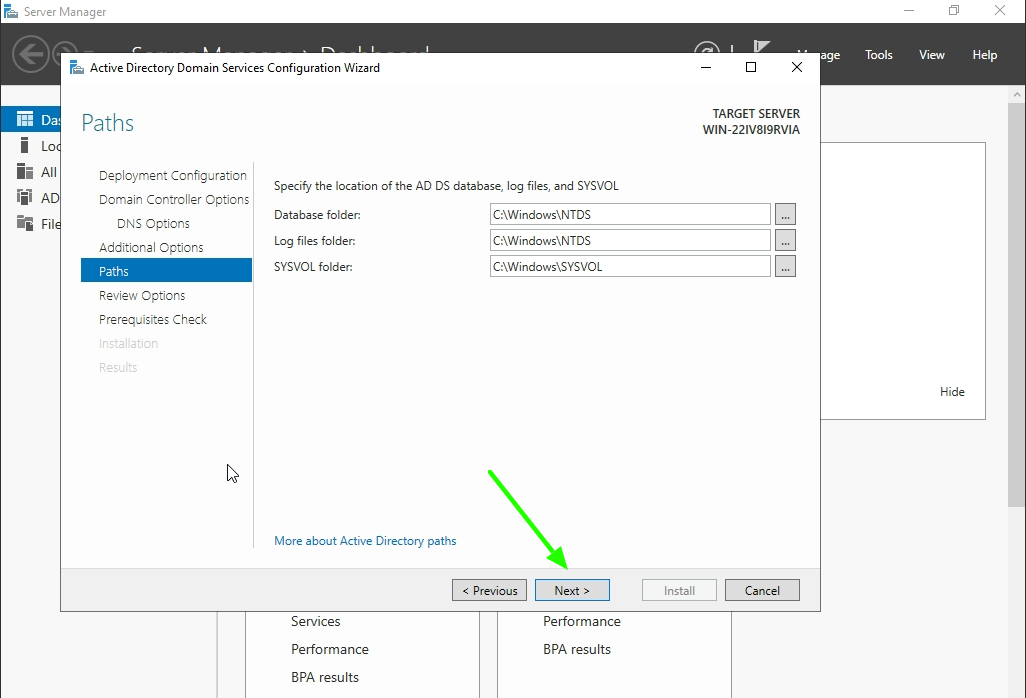 Install and Setup Active Directory